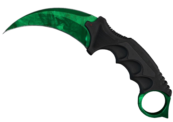 Green Karambit Gamma Doppler - Bonusskins